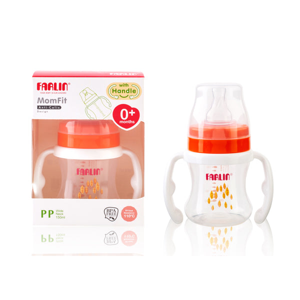 Buy FARLIN AB-42014(G) PP WIDENECK FEEDER 150ML W/HANDLE Online – B-Safe